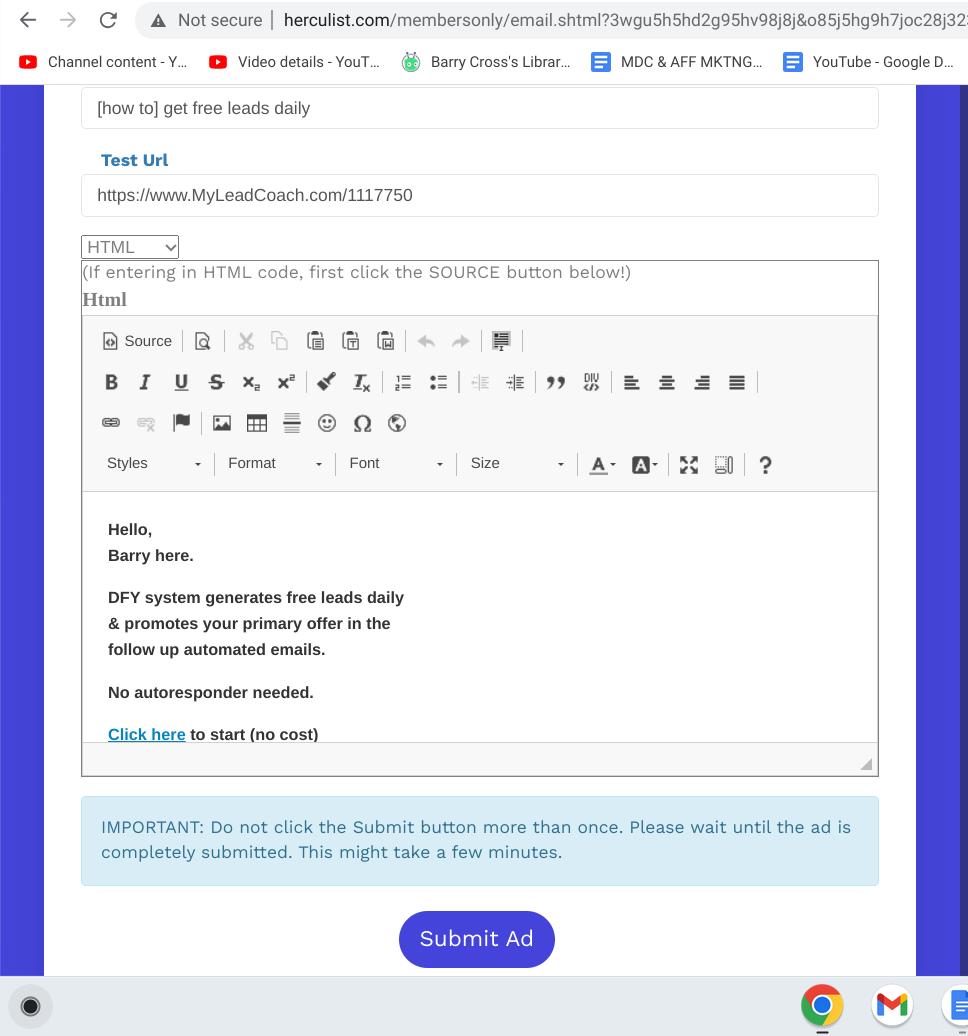 How To Use Safelists - Barry Cross
