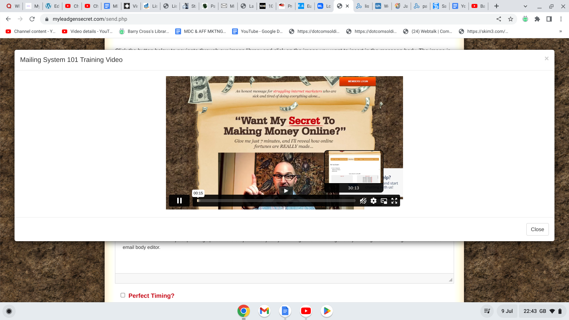 My Lead Gen Secret Review - Barry Cross